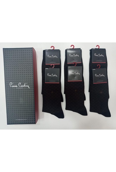Pierre Cardin 432 Alavus Model 6'lı Anribakteriyel Ince Yazlık Bambu Çorap