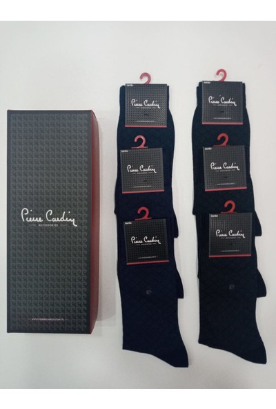 Pierre Cardin 432 Alavus Model 6'lı Anribakteriyel Ince Yazlık Bambu Çorap