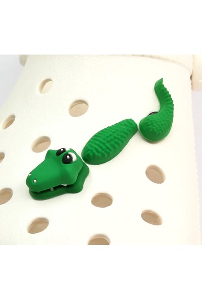 Croci 3 D Terlik Süsü (3 Parça) Timsah