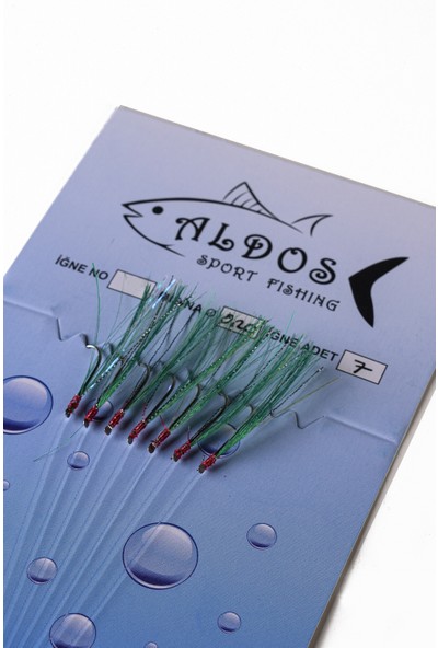 Aldos Çapari Istavrit Çaparisi, 12 No İğne koyu yeşil Aldos Çapari Istavrit Çaparisi, 12 No İğne koyu yeşil