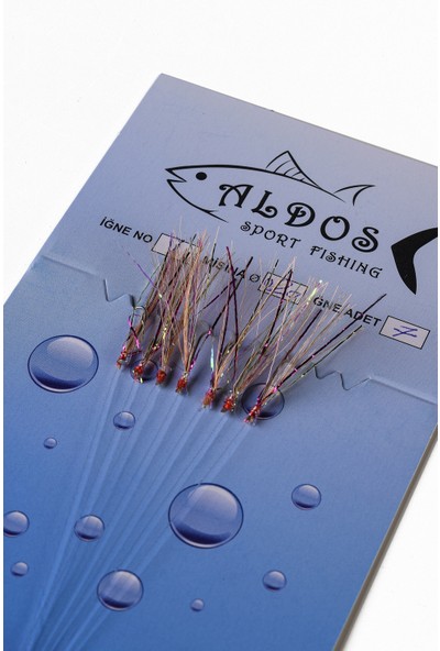 Aldos Çapari Istavrit Çaparisi, 9 No İğne turuncu-mor