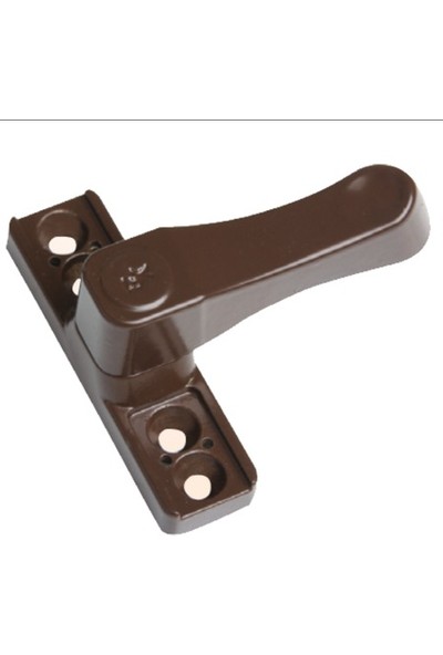 Esra Pvc Zamak Guvenlık Mandalı Kahve