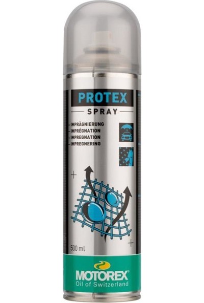 Motorex Protex Su Geçirmez Kadro Koruyucu Sprey 500ML MOT302328 Motorex Protex Su Geçirmez Kadro Koruyucu Sprey 500ML MOT302328
