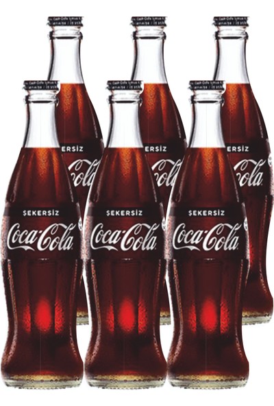 Coca-Cola Coca Cola Şekersiz Şişe 6 x 250 ml