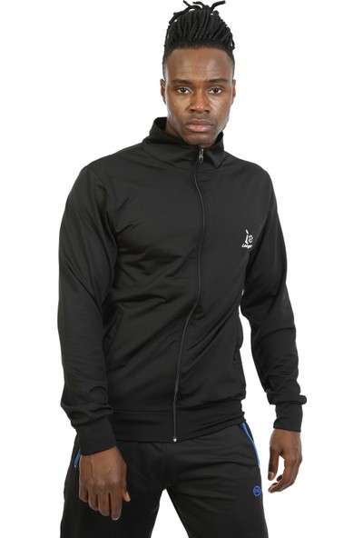 Longer Erkek Siyah Dalgıç Fermuarlı Eşofman Üstü S-M-L-Xl-Xxl Longer Erkek Siyah Dalgıç Fermuarlı Eşofman Üstü S-M-L-Xl-Xxl