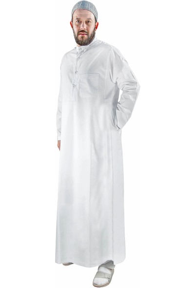 İhvan Erkek Entari - Beyaz - 3135