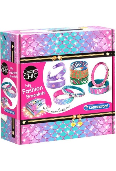 Clementoni Bf Market 18582 Crazy Chic - Moda Bilezikler Clementoni Bf Market 18582 Crazy Chic - Moda Bilezikler