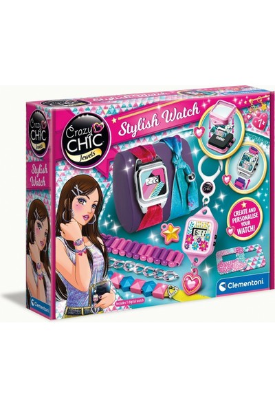 Clementoni Bf Market 18635 Crazy Chic - Çılgın Saat Clementoni Bf Market 18635 Crazy Chic - Çılgın Saat