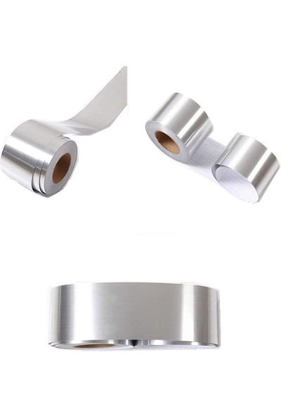Özgürceseç Krom Nikelaj Bant Yapışkanlı Araç Çıta Direk Kaplama Folyosu Özgürceseç Krom Nikelaj Bant Yapışkanlı Araç Çıta Direk Kaplama Folyosu
