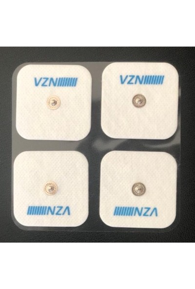 Vzn Çıtçıtlı Tens Pedi Çıtçıtlı Tens Elektrodu 5x5 Vzn Çıtçıtlı Tens Pedi Çıtçıtlı Tens Elektrodu 5x5
