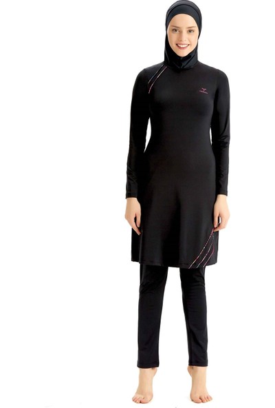 Tesmay Slim Fit Likralı Tam Kapalı Tesettür Mayo 0331