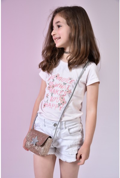 Icone Cırt Kapamalı Pullu Omuz Çantası