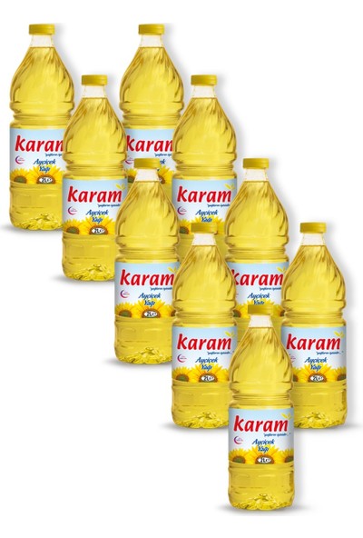 Karam Ayçiçek Yağı 9 x 2 Lt Karam Ayçiçek Yağı 9 x 2 Lt