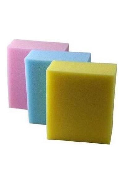 Cihan Sıva Süngeri Oto Yıkama Süngeri 24'lü 3 Renk