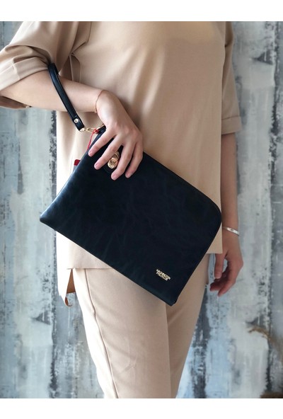 Washington Polo Club Pu Vegan Deri Clutch Model Çanta Washington Polo Club Pu Vegan Deri Clutch Model Çanta