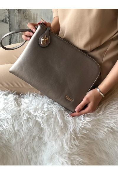 Washington Polo Club Pu Vegan Deri Clutch Model Çanta Washington Polo Club Pu Vegan Deri Clutch Model Çanta