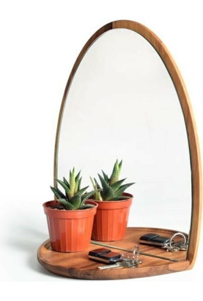 Gugar Wood Raflı Ahşap Ayna - Özel Kesim Dekoratif Ayna Raflıayna Gugar Wood Raflı Ahşap Ayna - Özel Kesim Dekoratif Ayna Raflıayna