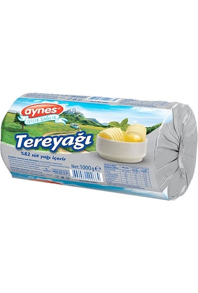 Aynes Tereyağ 1000 gr Aynes Tereyağ 1000 gr