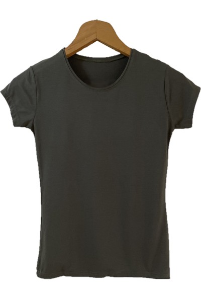 Betimoda Kadın Kısa Kollu Bisiklet Yaka Body Betimoda Kadın Kısa Kollu Bisiklet Yaka Body