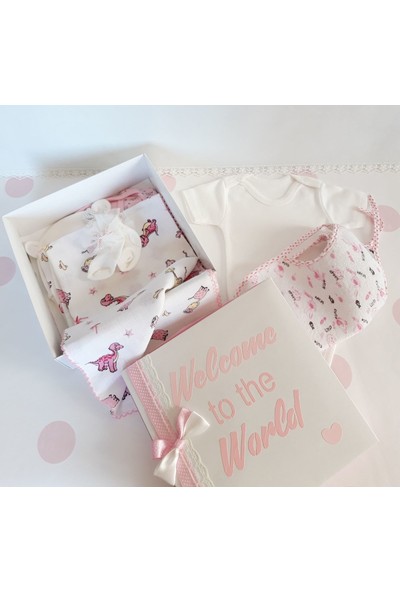 Lucky Baby 7’li Kız Bebek Seti