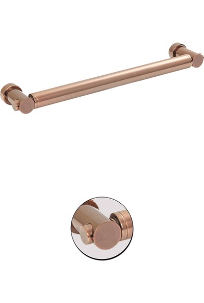 Milenay Utopic Rose Küvet Tutamağı, 30CM, Pirinç, Pvd Kaplama Milenay Utopic Rose Küvet Tutamağı, 30CM, Pirinç, Pvd Kaplama