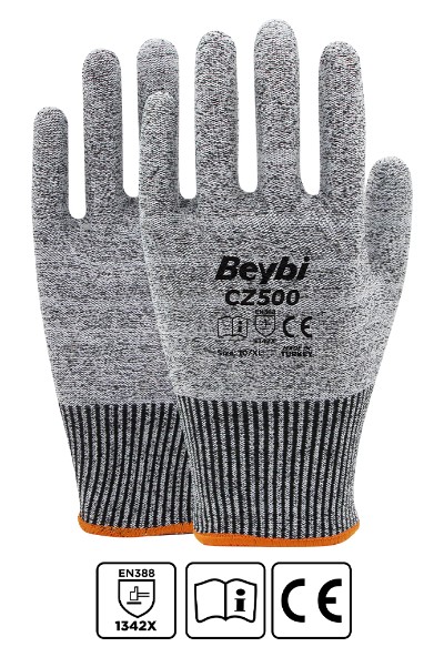 Beybi CZ500 Gıda Uyumlu Kesilmeye Dirençli Kasap Eldiveni No:10 1 Çift Beybi CZ500 Gıda Uyumlu Kesilmeye Dirençli Kasap Eldiveni No:10 1 Çift