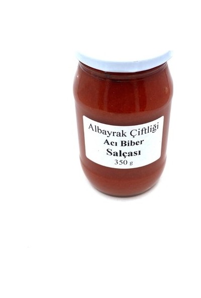 Albayrak Çiftliği Acı Biber Salcası 350 gr Albayrak Çiftliği Acı Biber Salcası 350 gr