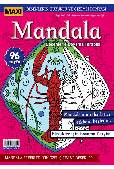 Maxi Mandala Desenlerle Boyama Terapisi 2021/02 Maxi Mandala Desenlerle Boyama Terapisi 2021/02