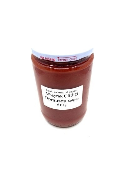Albayrak Çiftliği Domates Salçası 610 gr