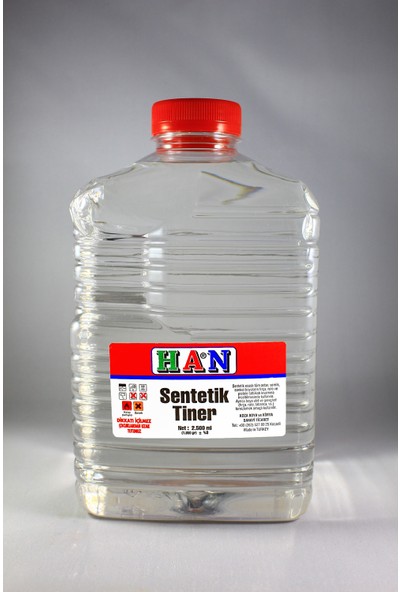 Pimtaş HAN Sentetik Tiner 2500 ml