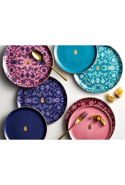 Porland Glamorous Servis Sunum Seti 8 Parça Porland Glamorous Servis Sunum Seti 8 Parça