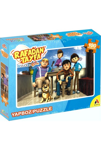 Adel Rafadan Tayfa 100 Parça Kutulu Puzzle Adel 478 Adel Rafadan Tayfa 100 Parça Kutulu Puzzle Adel 478