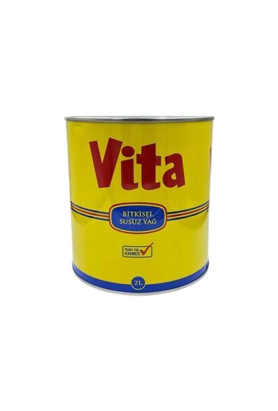 Vita 5 kg Bitkisel Susuz Yağ Vita 5 kg Bitkisel Susuz Yağ