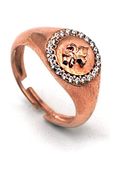 Medcezir Fransız Zambağı Eklem Gümüş Yüzük