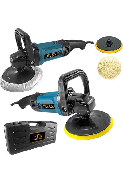Jetta Power Tools Jetta Devir Ayarlı 1300 Watt 180MM 6 Kademeli Polisaj Makinesi Pasta Cila Kiti Hediye Jetta Power Tools Jetta Devir Ayarlı 1300 Watt 180MM 6 Kademeli Polisaj Makinesi Pasta Cila Kiti Hediye