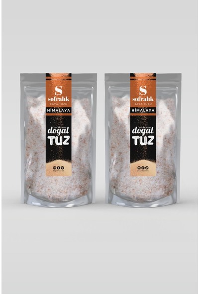 Doğal Tuz 2 kg Himalaya Kaya Tuzu Sofralık (Çekilmiş Form) Doğal Tuz 2 kg Himalaya Kaya Tuzu Sofralık (Çekilmiş Form)