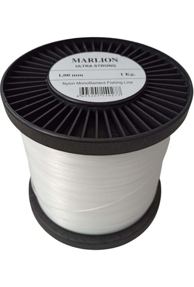 AlbaStar Marlıon Bobin Monofılament 1 Kg. Misina - 1.00 mm - Beyaz AlbaStar Marlıon Bobin Monofılament 1 Kg. Misina - 1.00 mm - Beyaz