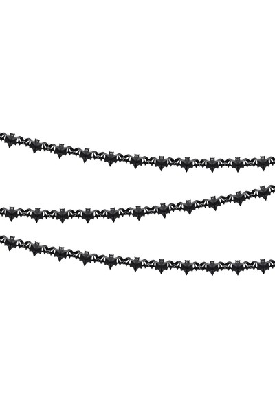 Kullan At Market Yarasa Kağıt Zincir Süs 4m 1 Adet