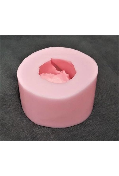 Morlalem Üç Boyut Sükülent Çiçek 9cm Silikon Kalıp K-587 Morlalem Üç Boyut Sükülent Çiçek 9cm Silikon Kalıp K-587
