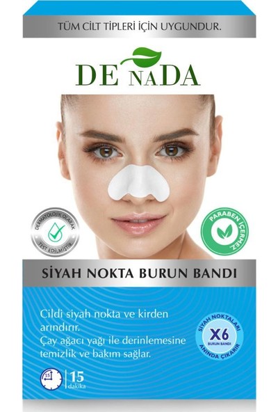 Easyso Siyah Nokta Burun Temizleme Bandı Normal ve Karma Ciltler AGIS23871 Easyso Siyah Nokta Burun Temizleme Bandı Normal ve Karma Ciltler AGIS23871