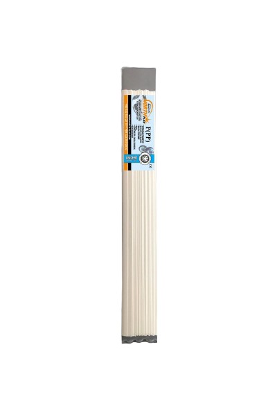 North Plas (Pp) Poli̇propi̇len Beyaz Geni̇ş 12 mm 15 Adet Paket Içi̇ (Yumuşak Plasti̇k) Plastik Kaynak Elektrot North Plas (Pp) Poli̇propi̇len Beyaz Geni̇ş 12 mm 15 Adet Paket Içi̇ (Yumuşak Plasti̇k) Plastik Kaynak Elektrot