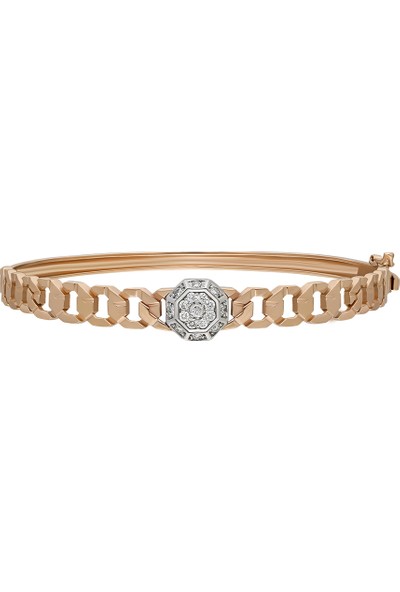 Karum Jewel Baget Pırlanta Burgu Bileklik