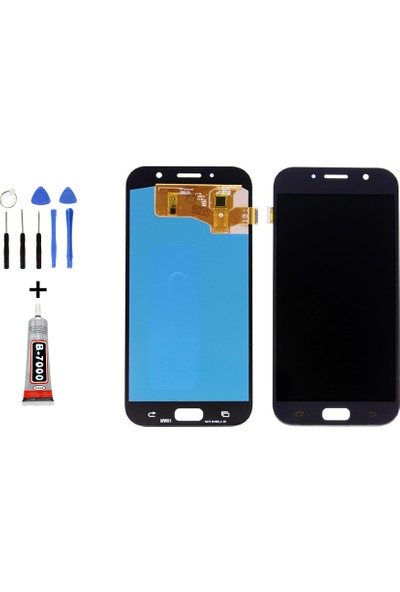 Telefon Kulübesi Samsung A7 2017 A720 LCD Ekran Dokunmatik + Tamir Seti Siyah Telefon Kulübesi Samsung A7 2017 A720 LCD Ekran Dokunmatik + Tamir Seti Siyah