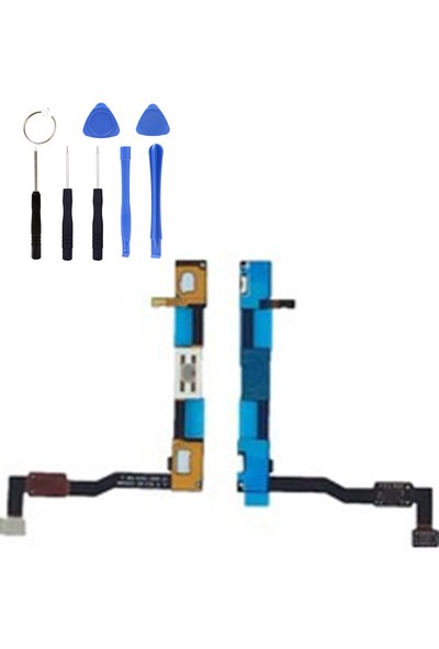 Telefon Kulübesi Samsung S2 İ9100 Home Tuş Bordu + Tamir Seti Gümüş