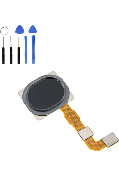 Telefon Kulübesi Samsung A20S A207 Home Tuş Bordu + Tamir Seti Siyah