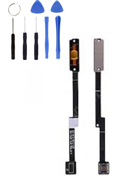 Telefon Kulübesi Samsung Tab T530 Home Tuş Bordu + Tamir Seti Gold