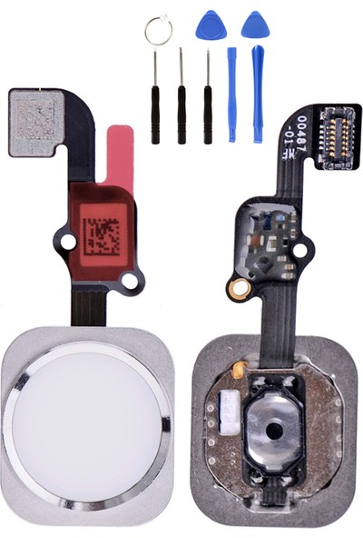 Telefon Kulübesi IPhone 6s Plus Home Tuş Bordu + Tamir Seti Gold