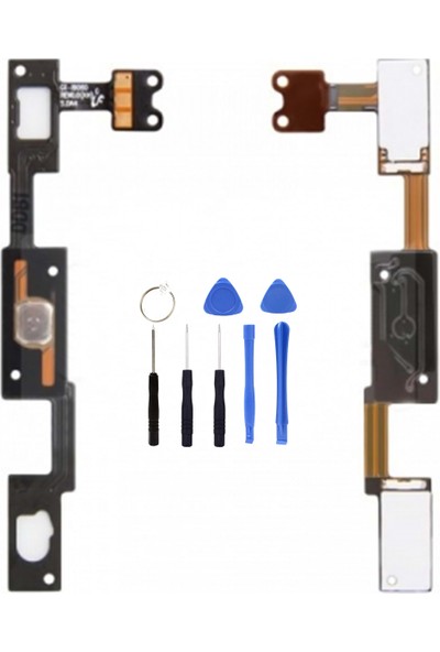 Telefon Kulübesi Samsung G7106 Grand 2 Home Tuş Bordu + Tamir Seti Siyah