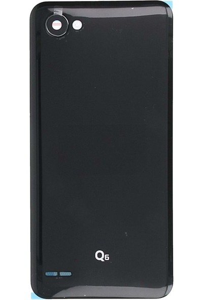 Telefon Kulübesi Lg Q6 Arka Kapak Batarya Pil Kapağı Gümüş