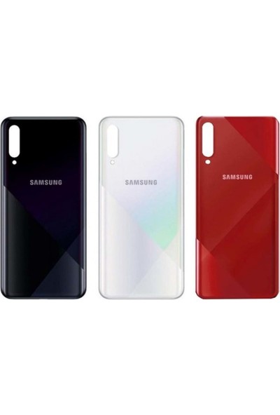 Telefon Kulübesi Samsung A70 S SM-A707 Arka Kapak Batarya Pil Kapağı Siyah